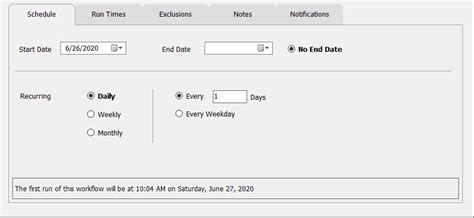 Workflow Schedules Version 2 5 And After Wiki