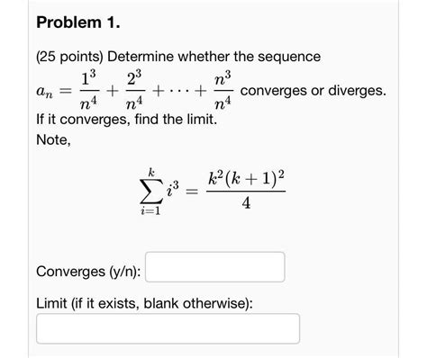 25 points determine whether the sequence