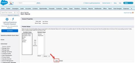 Record Types In Salesforce
