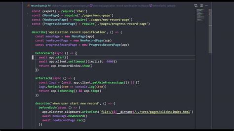Практика Js Node Vue Electron 13 Clickachu Вывод Recent с