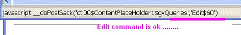 GridView Edit Command Wont Work Javascript Work Around Slightly Behind The Curve