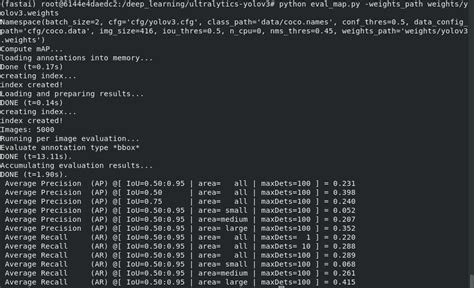 Low Map Score On Pycocotools · Issue 71 · Ultralyticsyolov3 · Github