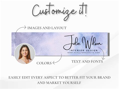 Professional Linkedin Banners Customizable In Canva Personalized Header Template For Working