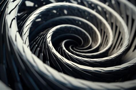 premium photo a closeup of a mesmerizing geometric spiral drawin 00093 01