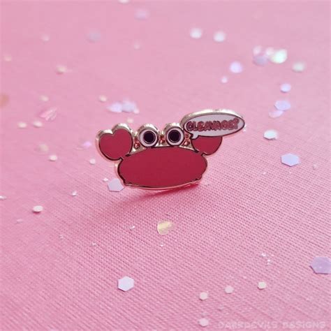 Crab Pin Etsy Crab Pin Etsy