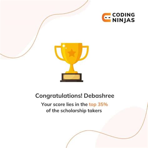 Debashree Jena On Linkedin Codingninjas Achievements