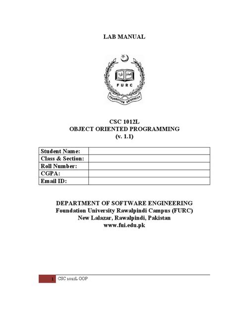 Iet 4 Oop Lab Manual Updated Pdf Method Computer Programming Class Computer Programming