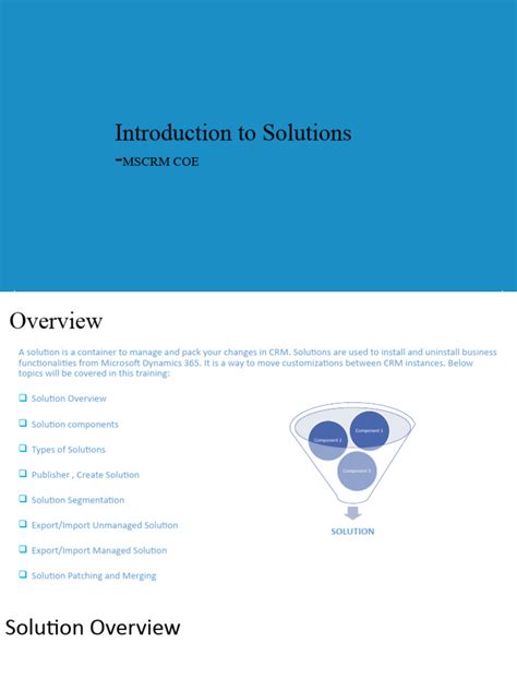 Introduction To Solutions V10 Pdf
