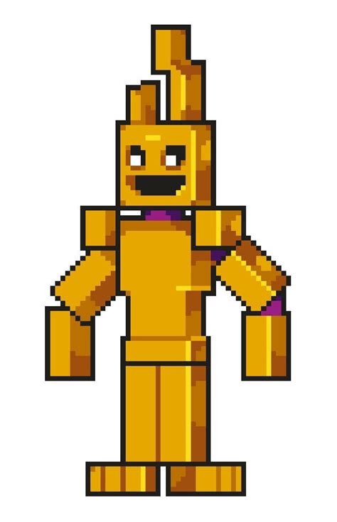 William Aftonspringbonnie Pixel Art By Margogamer On Deviantart