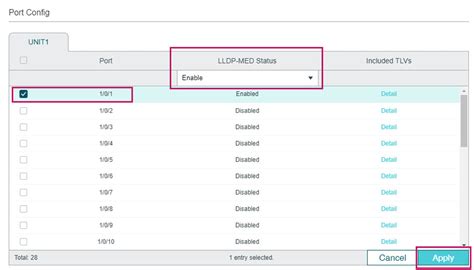 Configuring Lldp