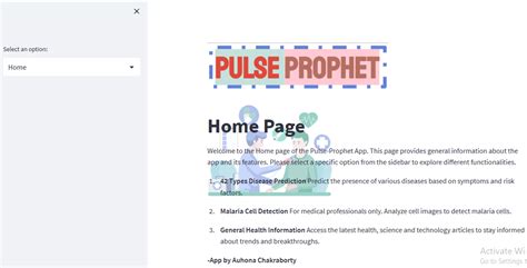 Github Tomting Auhonapulse Prophet Introducing Pulse Prophet Your Health Guardian Pulse