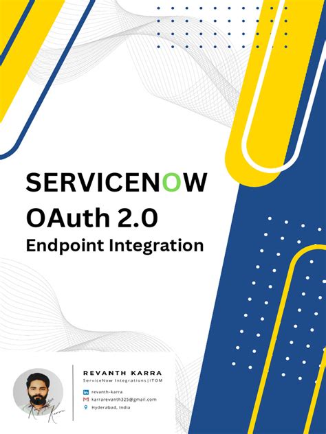 Servicenow Oauth 2 0 Endpoint Integration By Revanth Karra Pdf Computer Security Security