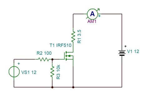 Load Control Using MOSFET IRF 510 Part 2 Resistor Capacitor