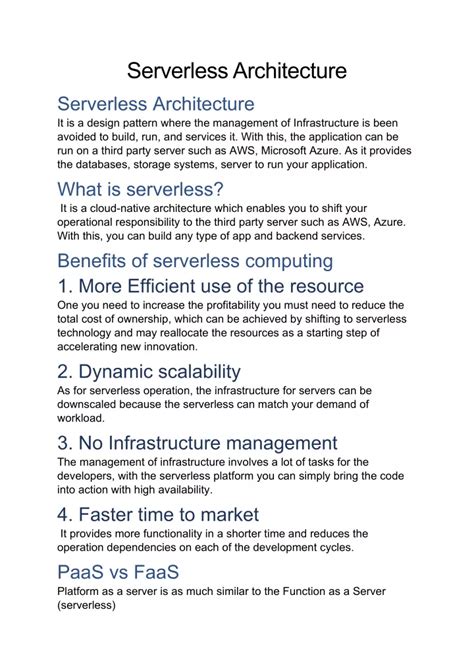 Ppt Serverless Architecture Powerpoint Presentation Free Download