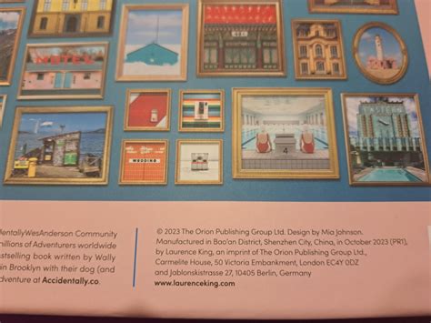 [Discussion] Accidentally Wes Anderson, 1000 Puzzle by Laurence King, Oct 2023 : r/Jigsawpuzzles