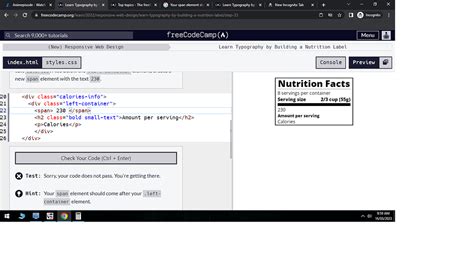 Learn Typography HTML CSS The FreeCodeCamp Forum