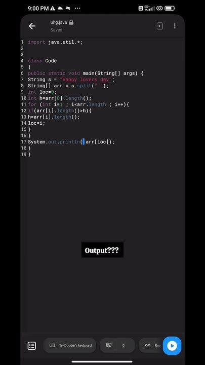 Guess The Output Youtube