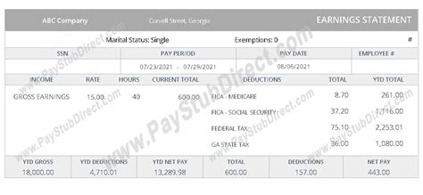 Paystub Generator Online Create Your Own Pay Stubs