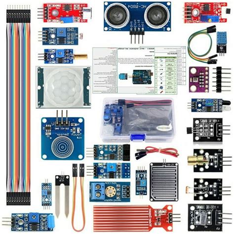 22 In 1 Sensor Module Kit For Arduino And Compatible Boards With