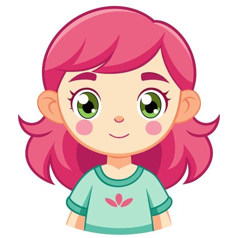 Pink Hair Cartoon Images Free Download On Freepik