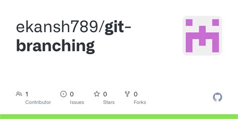 GitHub Ekansh789 Git Branching