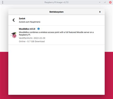 Raspberry Pi Imager With Moodlebox 450 Moodlebox Support