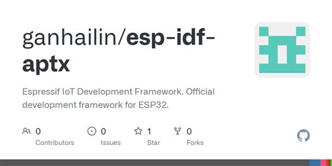 Github Ganhailinesp Idf Aptx Espressif Iot Development Framework Official Development