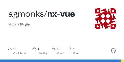 github agmonks nx vue nx vue plugin
