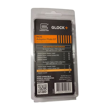 Mos Adapter Plate C More Glock