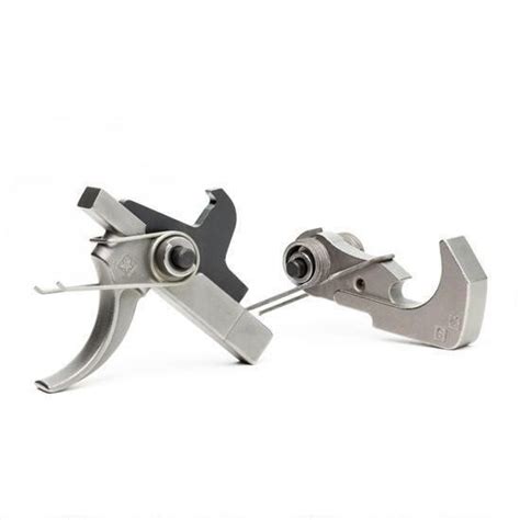 Bcm Gunfighter Ar 15 Polished Nickel Teflon Trigger Assembly