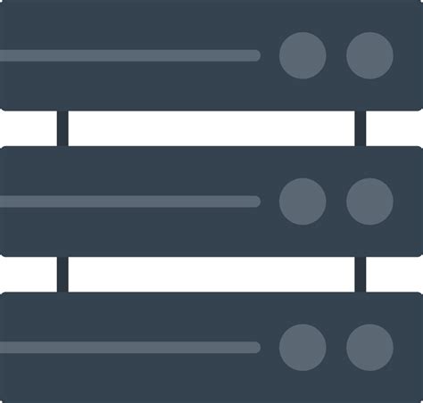 Database Flat Icon 13950505 Vector Art At Vecteezy