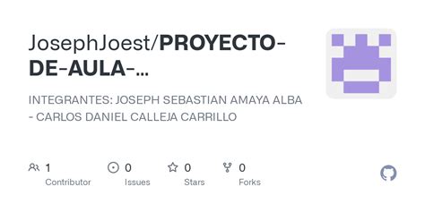Github Josephjoest Proyecto De Aula Programacion Iii
