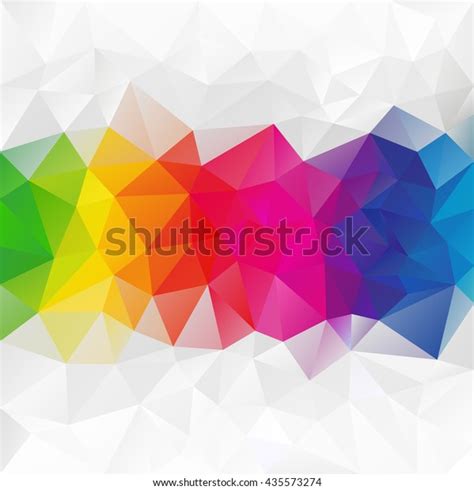 Vector Abstract Irregular Polygon Background Triangular Stock Vector Royalty Free