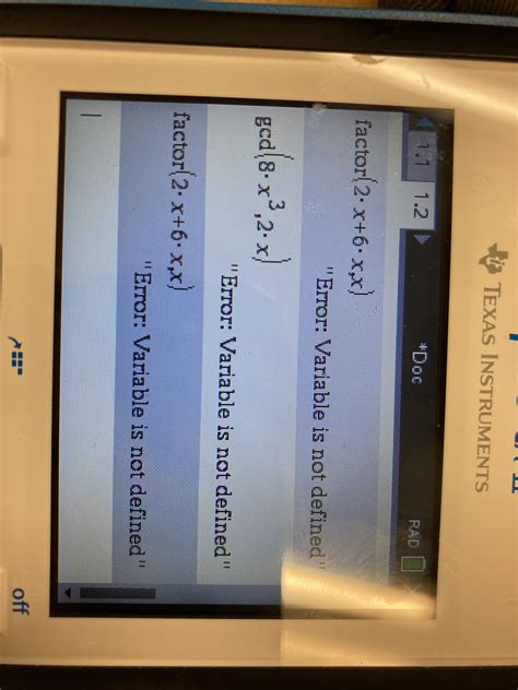 How Do I Fix This Error R Algebra