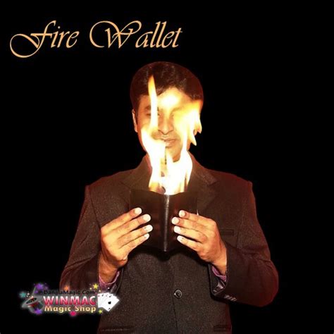 Fire Tricks Magic Fire Wallet Winmac Magic Shop