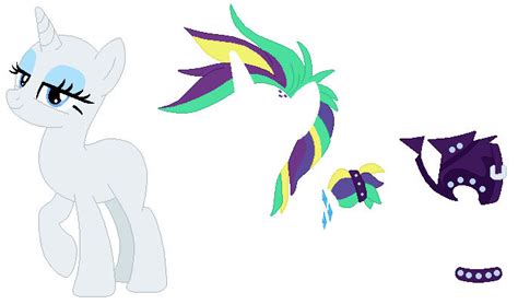 Mlp Punk Rarity Base By Selenaede On Deviantart