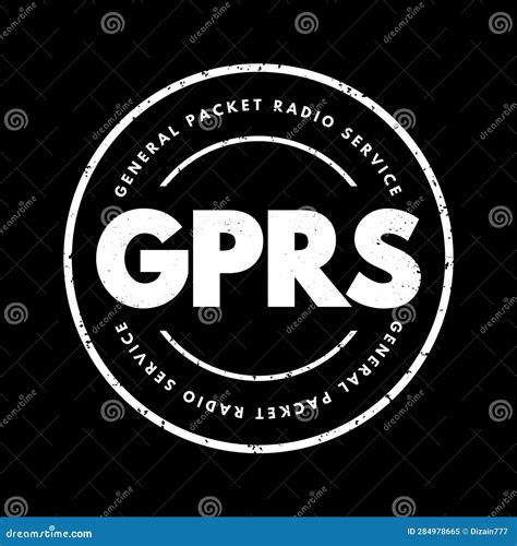 Gprs General Packet Radio Service Acronym Text Stamp Technology