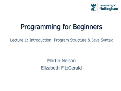 Lecture 1 Slides