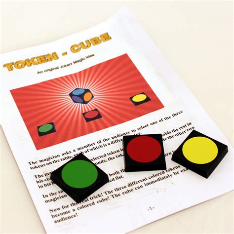 Token Cube By Joker Magic