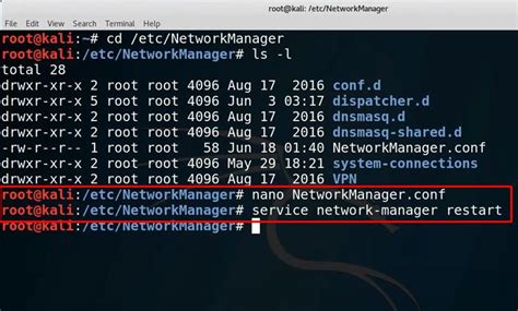 How Can I Fix Activation Of Network Connection Failed In Kali Linux