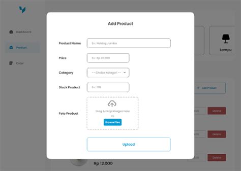 adding products figure 6 users can add products fill in the form by
