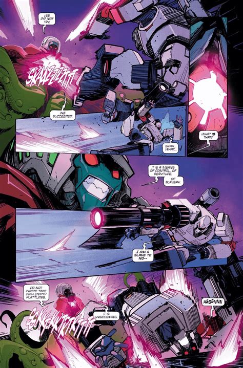 Skybounds Transformers 3 Page Preview Of Issue 19 Transformers