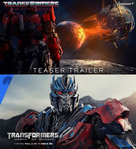 Best Transformers 8 Rise Of The Unicron Teaser Trailer 2024