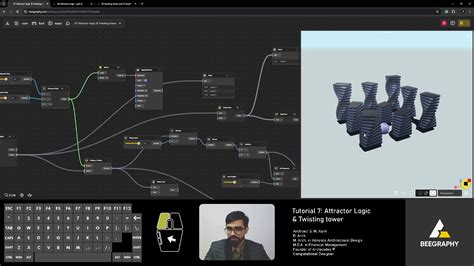 Beegraphy Tutorial 7 Combining Attractor Logic And Twisting Tower Beegraphy Blog