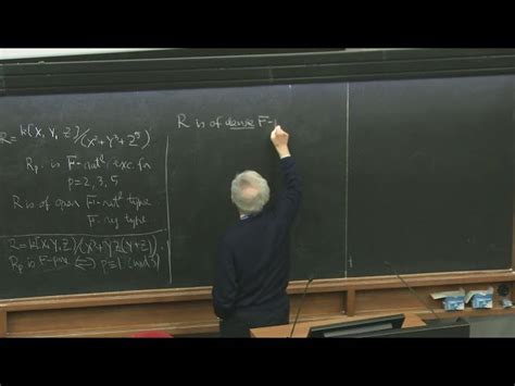 Free Video F Singularities Applications Of Characteristic P Methods To Singularity Theory