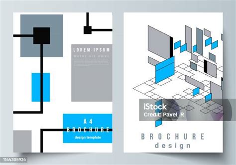 브로셔 전단지 소책자 연례 보고서에 대 한 A4 형식 현대 커버 모의 광고 디자인 서식 파일의 벡터 레이아웃 추상 다각형 배경