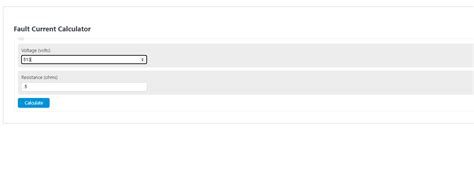 Fault Current Calculator Calculator Academy