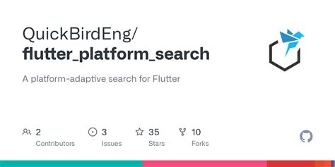GitHub QuickBirdEng Flutter Platform Search A Platform Adaptive Search For Flutter