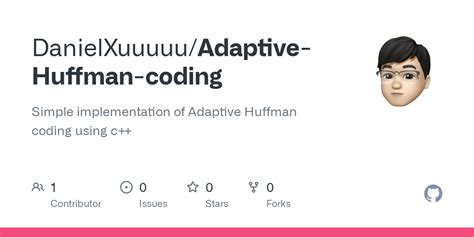 Github Danielxuuuuu Adaptive Huffman Coding Simple Implementation Of Adaptive Huffman Coding