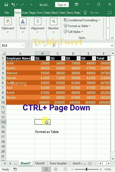 Insert Sheet In Ms Excel Using Keyboard Shortcut Tips And Tricks